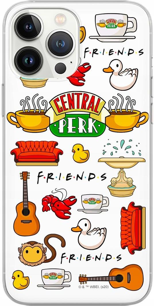 Ert Group Etui Do Xiaomi Redmi 9C Friends 014 Nadruk Pełny Biały - Etui ...