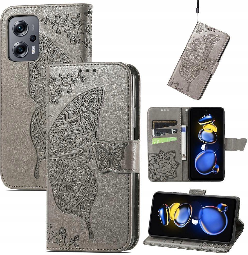 Case For Redmi Note 11T Pro Wallet Wing Butterfly Business Multi Color ...