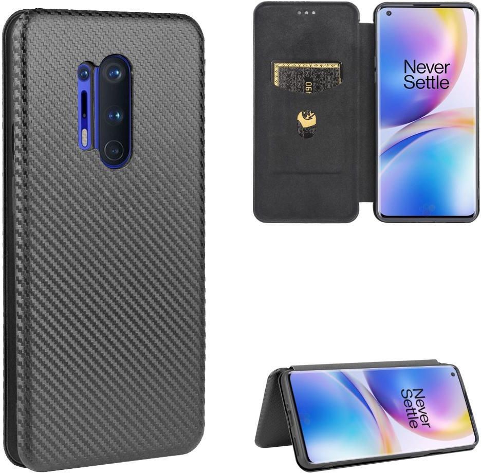 Case For Oneplus 8Pro Full Protection Card Insertion Magnetic Carbon ...