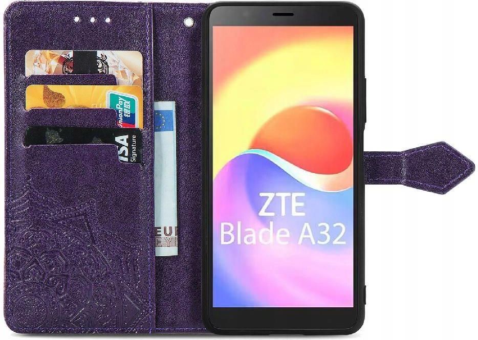 Obudowa Dla Zte Blade A32 Skórzany Futerał Wykwintny Wzór Osłona Z ...