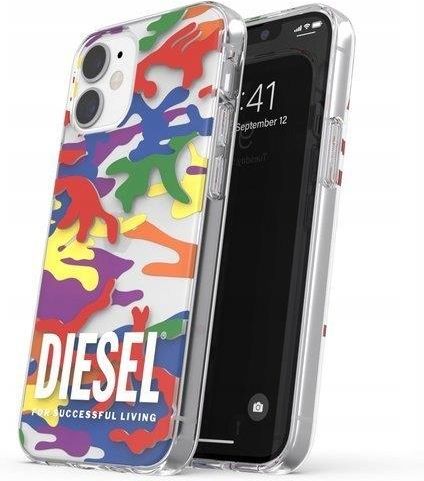 Diesel Clear Case Pride Camo Aop Iphone 12 Mini Wielobarwny - Etui na ...