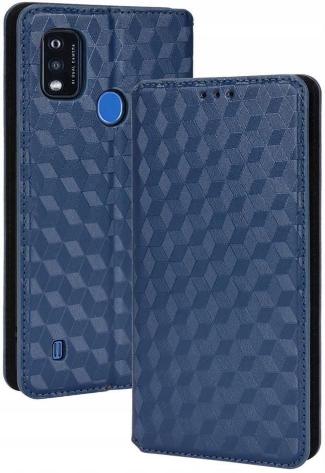 Case For Zte Blade A51 Magnetic Closure Card Slots Holder Wallet 3D Pu ...