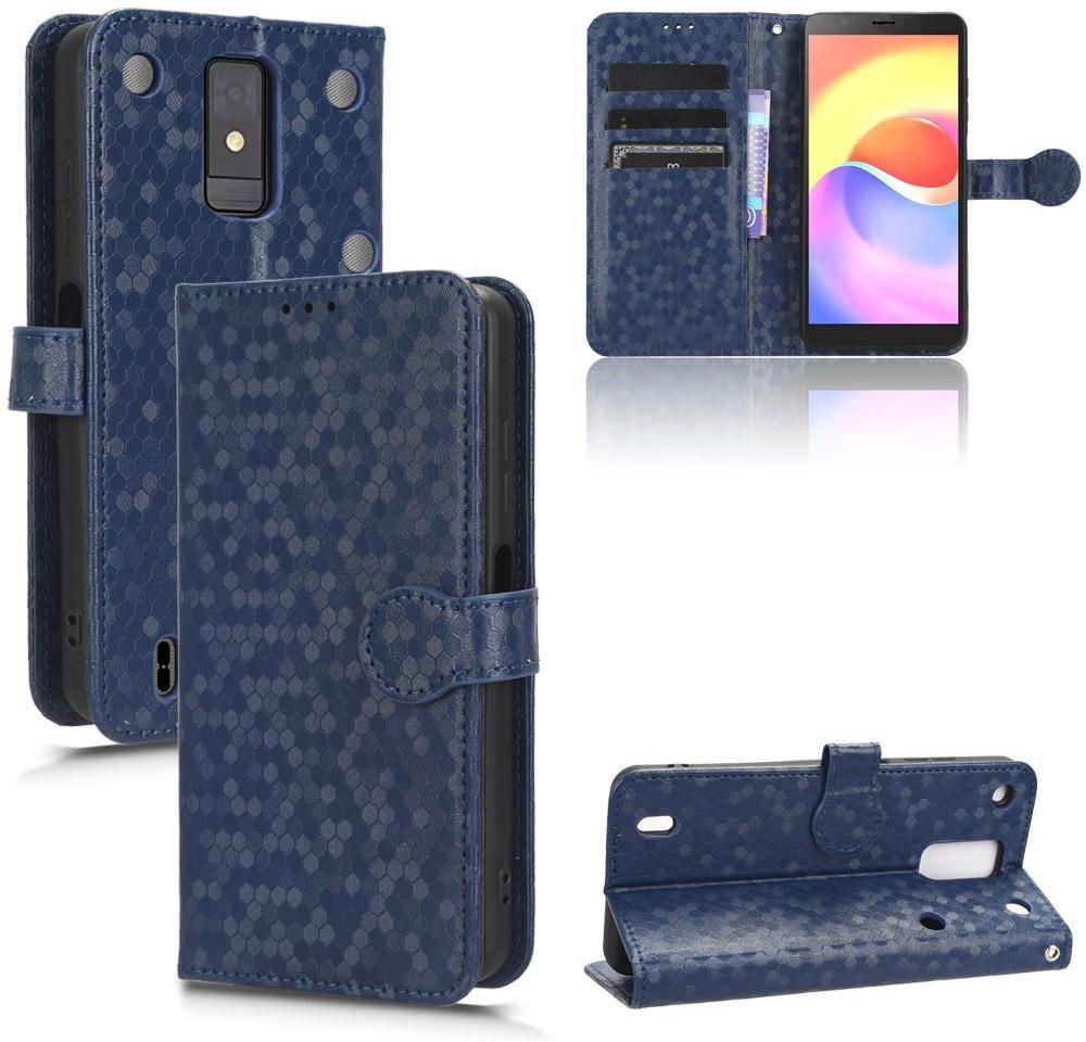Obudowa Dla Zte Blade A32 Skórzany Portfel Geometryczny Wzór Zapięcie ...