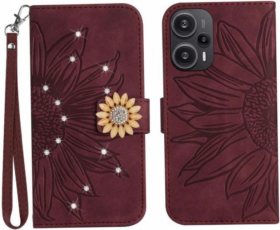 Etui Na Telefon Xiaomi Poco F5 Etui Z Klapką Ze Skóry Pu Posiadacz Karty Z - Etui na telefon ...