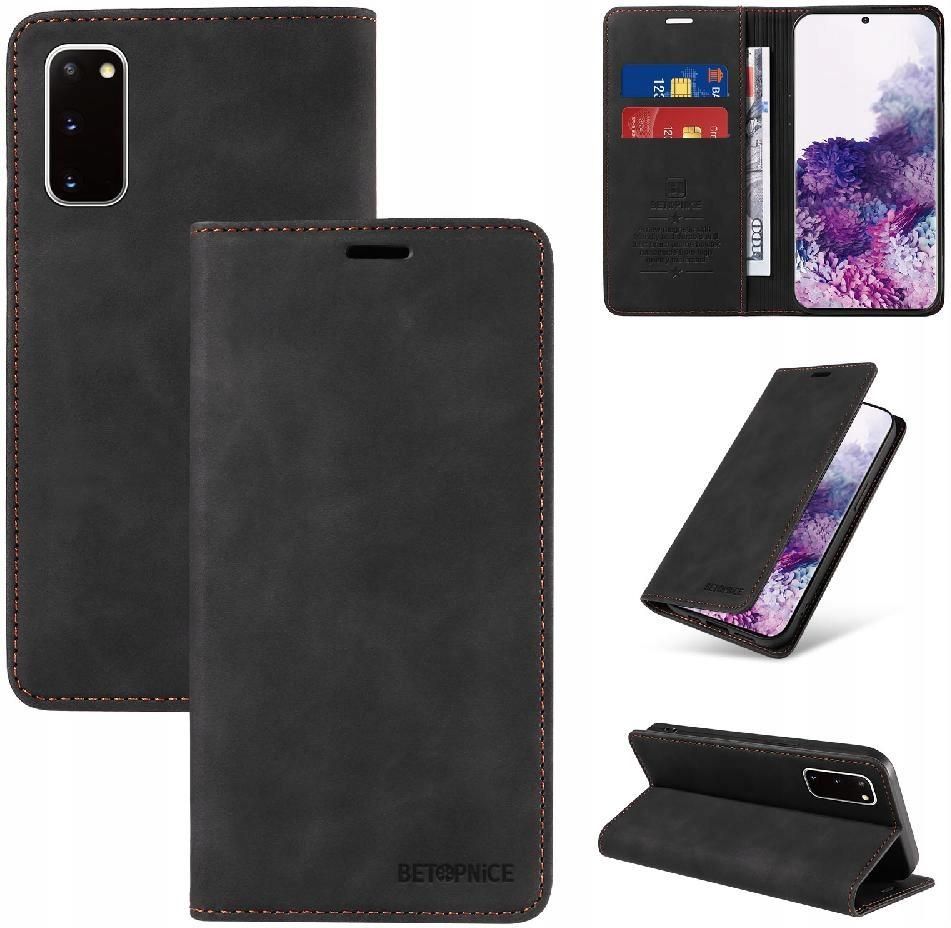 Etui Do Samsung Galaxy S20 5G Ochronny Portfel Folio Magnetyczne Skóra Pu - Etui na telefon ...