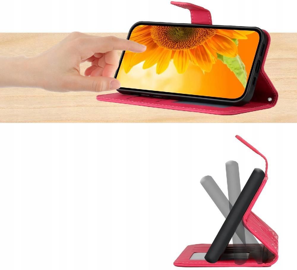 Etui Do Samsung Galaxy M34 5G Luksusowa Skóra Pu Z Uchwytem Na Karty ...