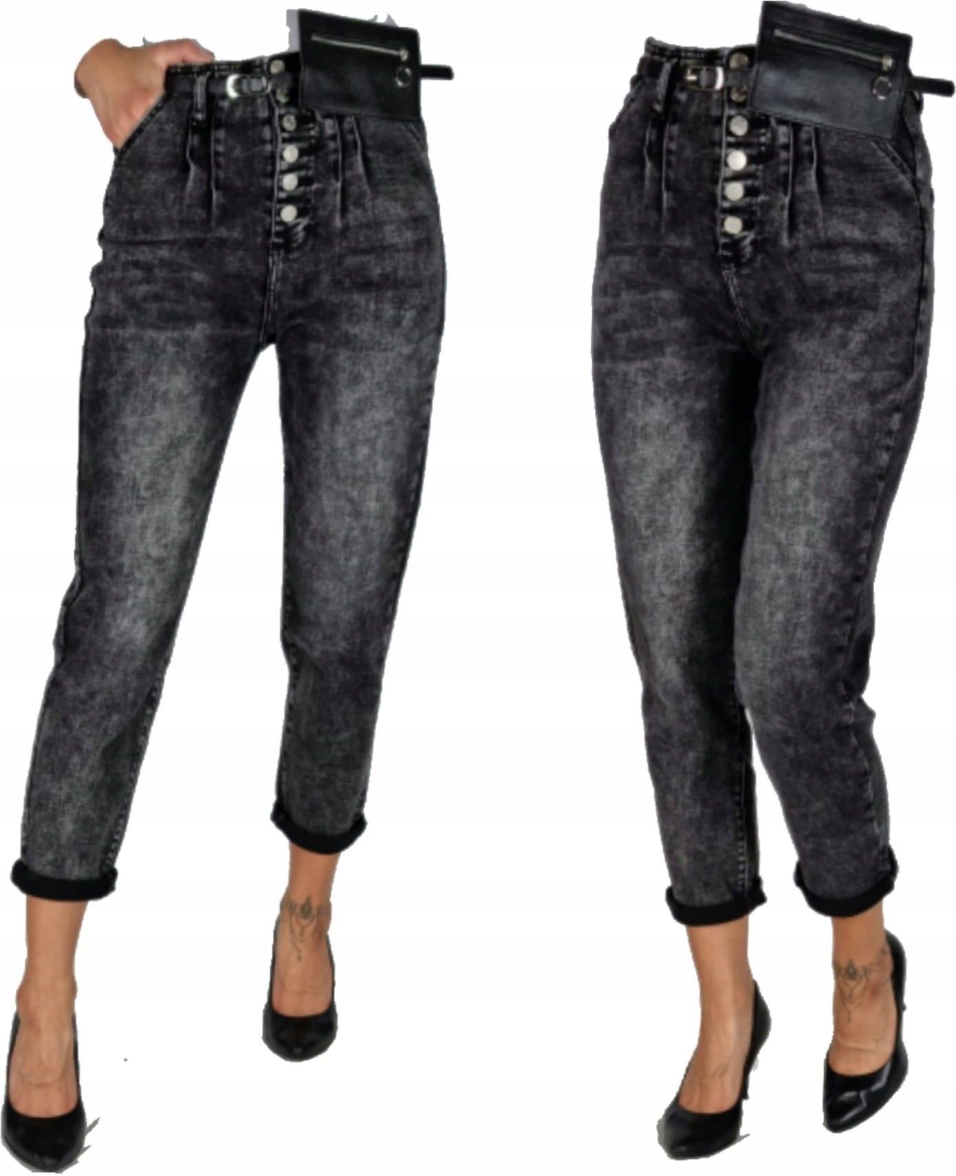 Spodnie Jeansowe Szare Boyfriend Denim Life Roz S - Ceny i opinie ...