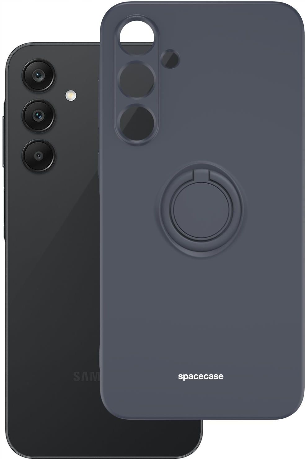 Spacecase Etui Matowe Do Galaxy A35 5G Silicone Ring Case Silikonowe ...