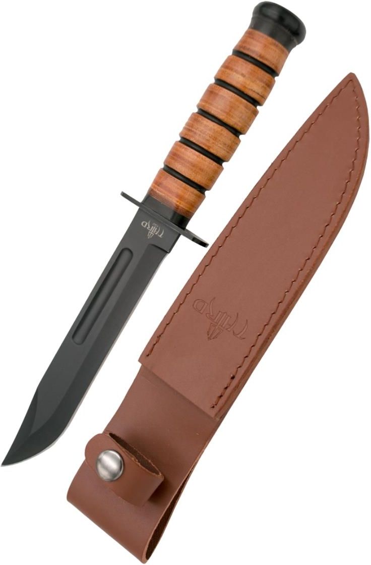 Third By Decor Habitat Nóż Third Usmc Tactical Ka Bar Style Brown ...