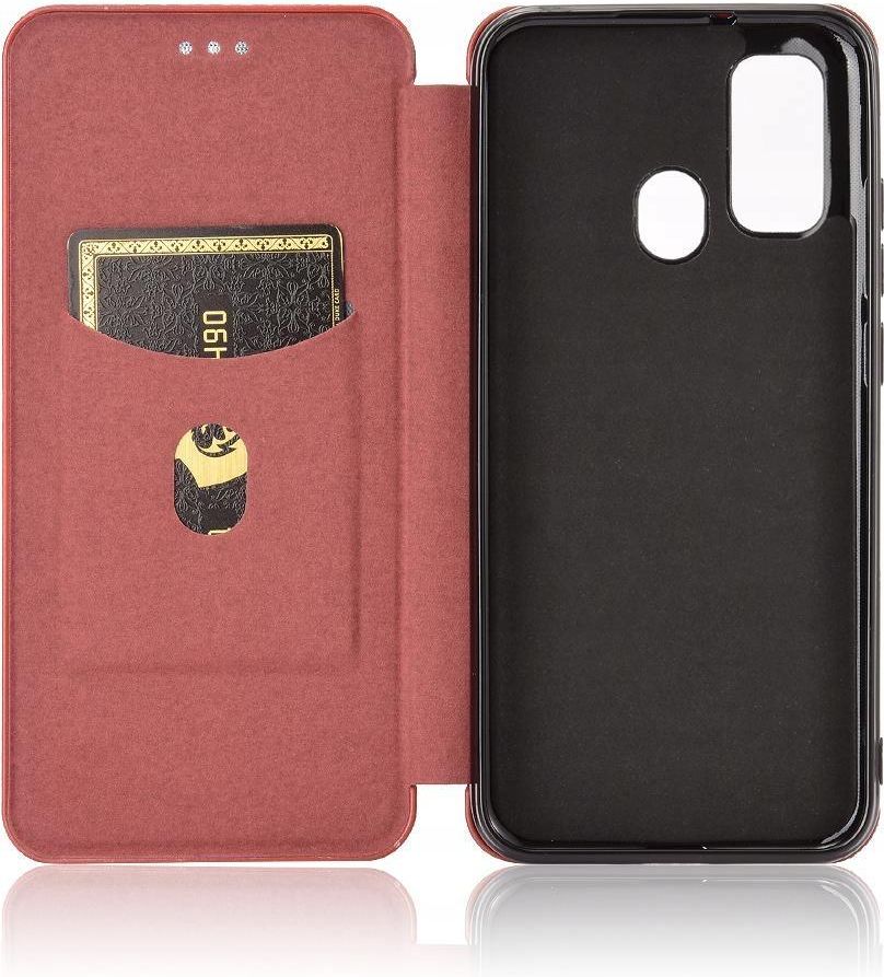 Sprawa Dla Ulefone Note 9P Magnetyczne Włókno Węglowe Z Podpórką Na ...