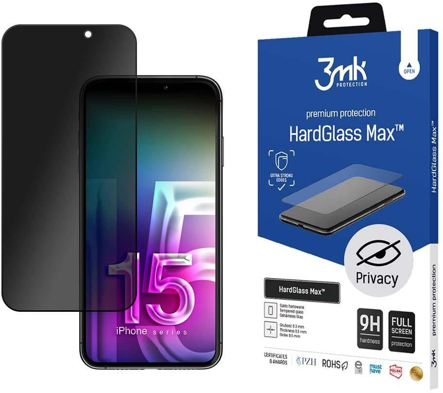Mark Mark 3Mk Hardglass Max Privacy Iphone 15 Pro - Etui na telefon ...