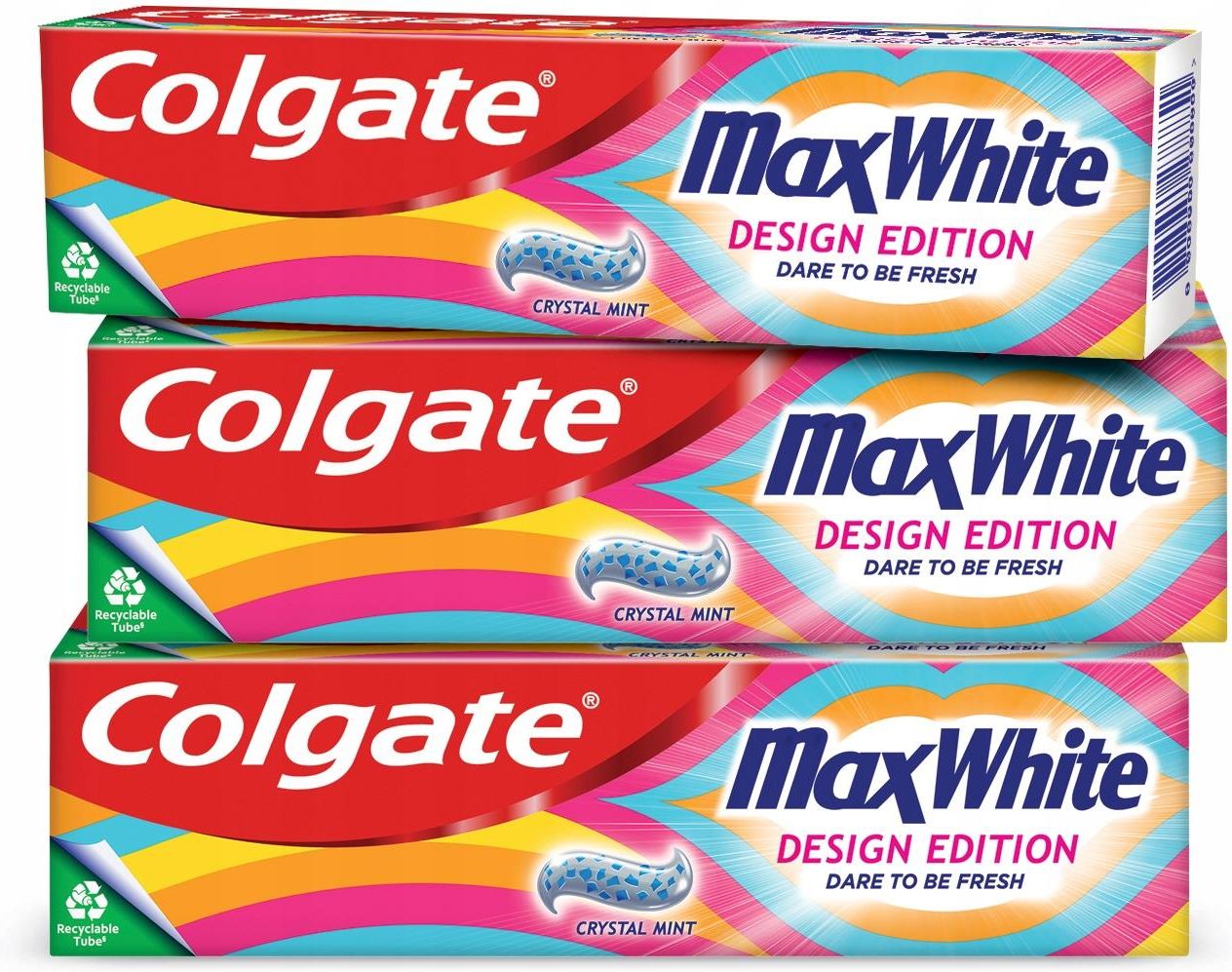 Colgate Max White Limited Edition pasta do zębów limitowana edycja ...