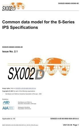 SX002D, Common data model for the S-Series IPS specifications, Issue 2. ...