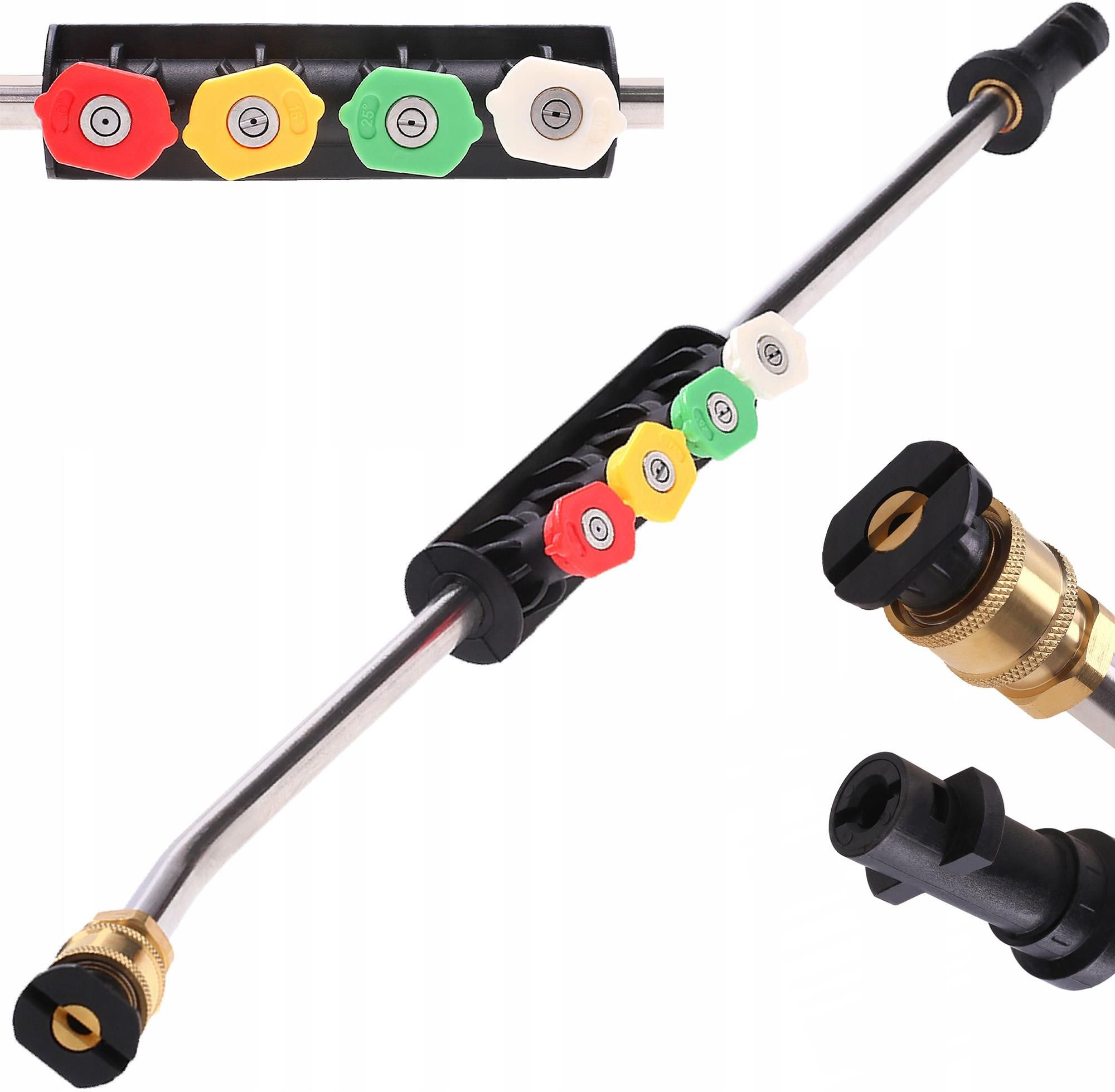 LANCA 1/4” + ZESTAW 5 DYSZ DO MYJKI CIŚNIENIOWEJ KARCHER K2 K3 K4 K5 K6 K7 - Opinie i ceny na ...