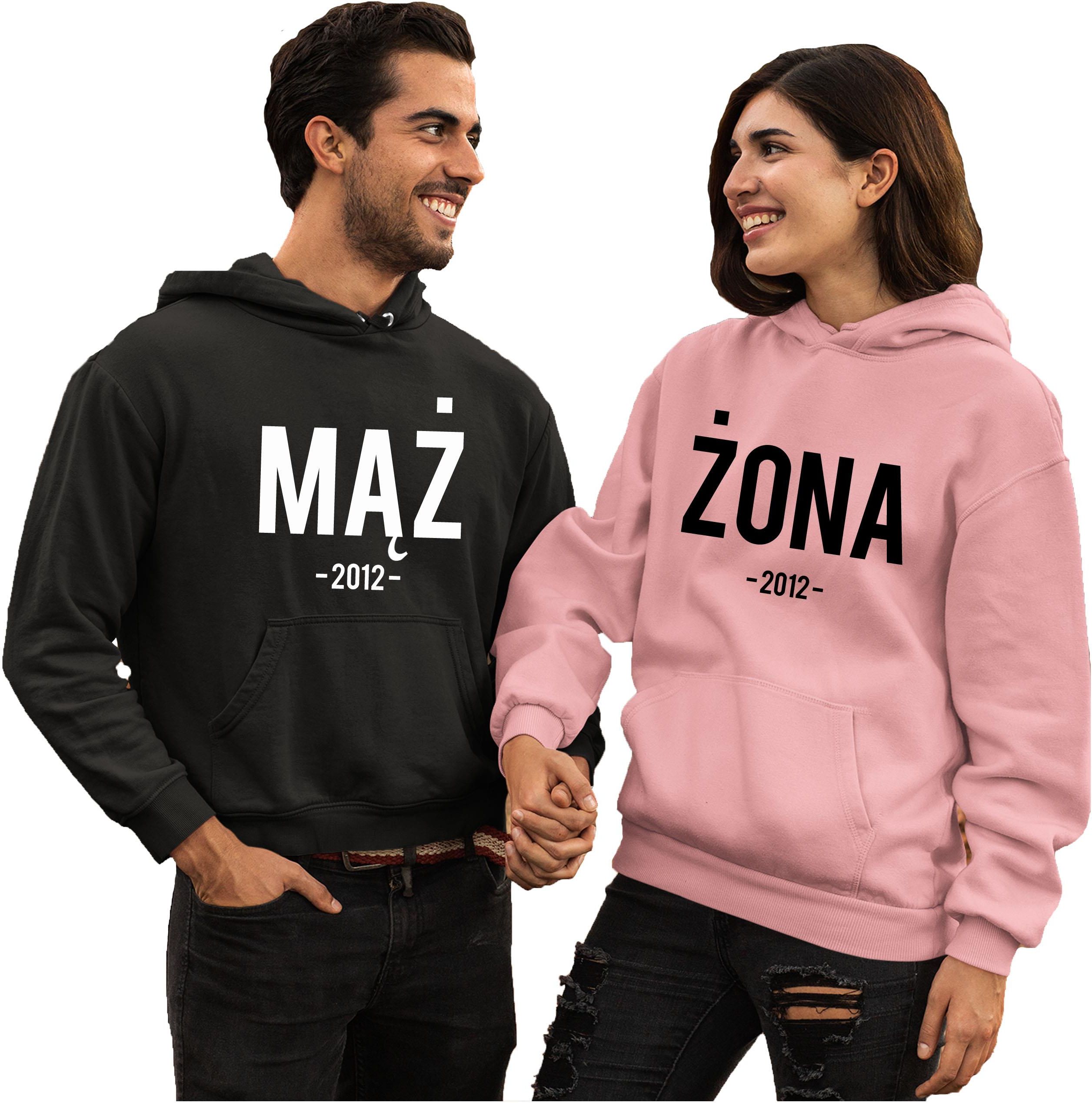 Zestaw Bluzy Z Kapturem Dla Par Mąż Żona - Ceny i opinie - Ceneo.pl