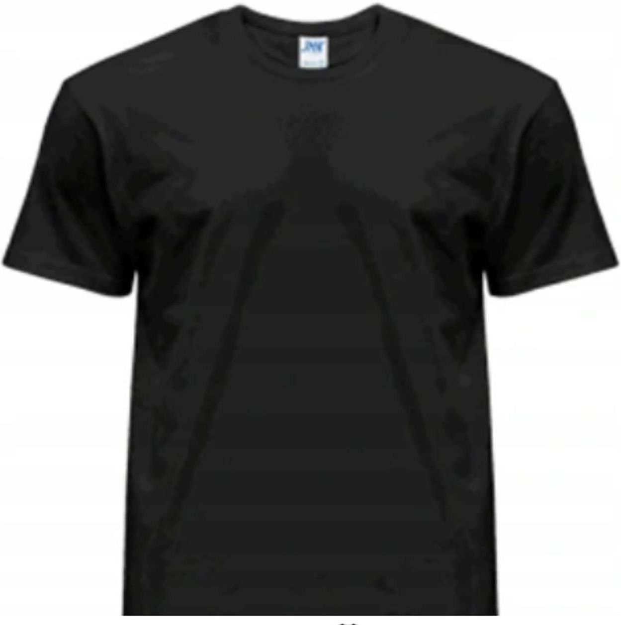 100% Bawełny T-shirt Koszulka męska Jhk Czarna L - Ceny i opinie - Ceneo.pl