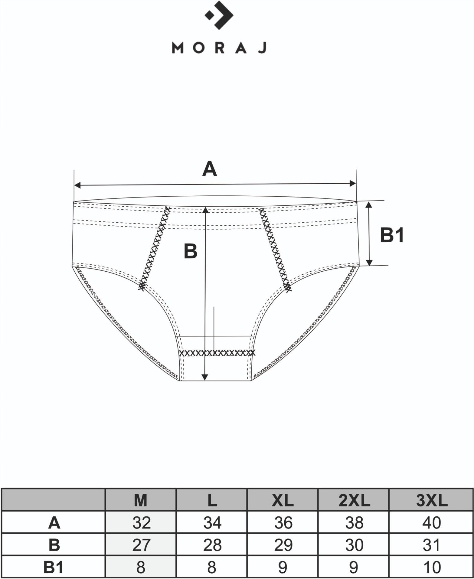 Majtki Slipy Męskie Bawełniane 100% Klasyczne Slipki Bielizna Moraj 6 ...
