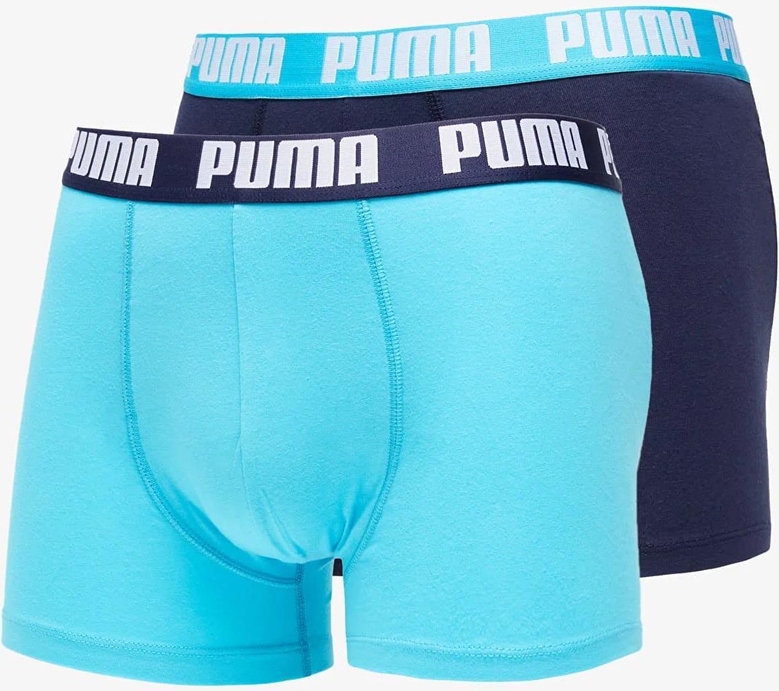 Puma 2 Pack Basic Boxers Aqua Blue - Ceny i opinie - Ceneo.pl