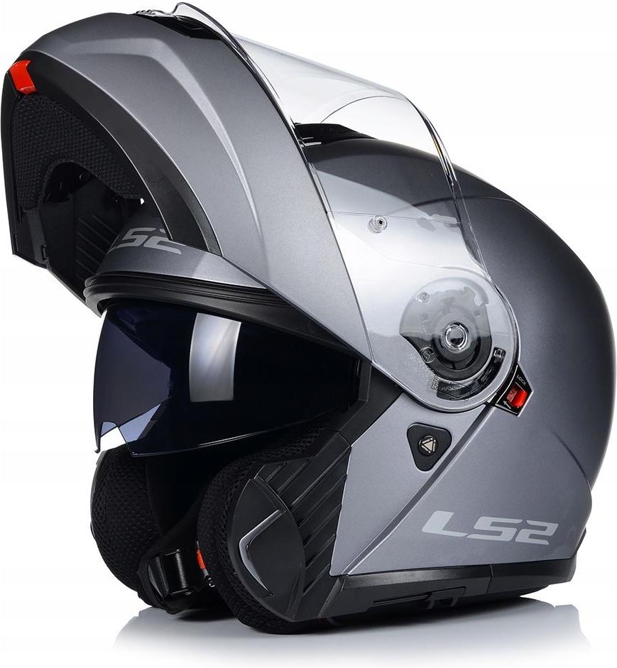 Kask motocyklowy Ls2 Ff908 Strobe Ii Szczękowy System Pinlock + Blenda ...