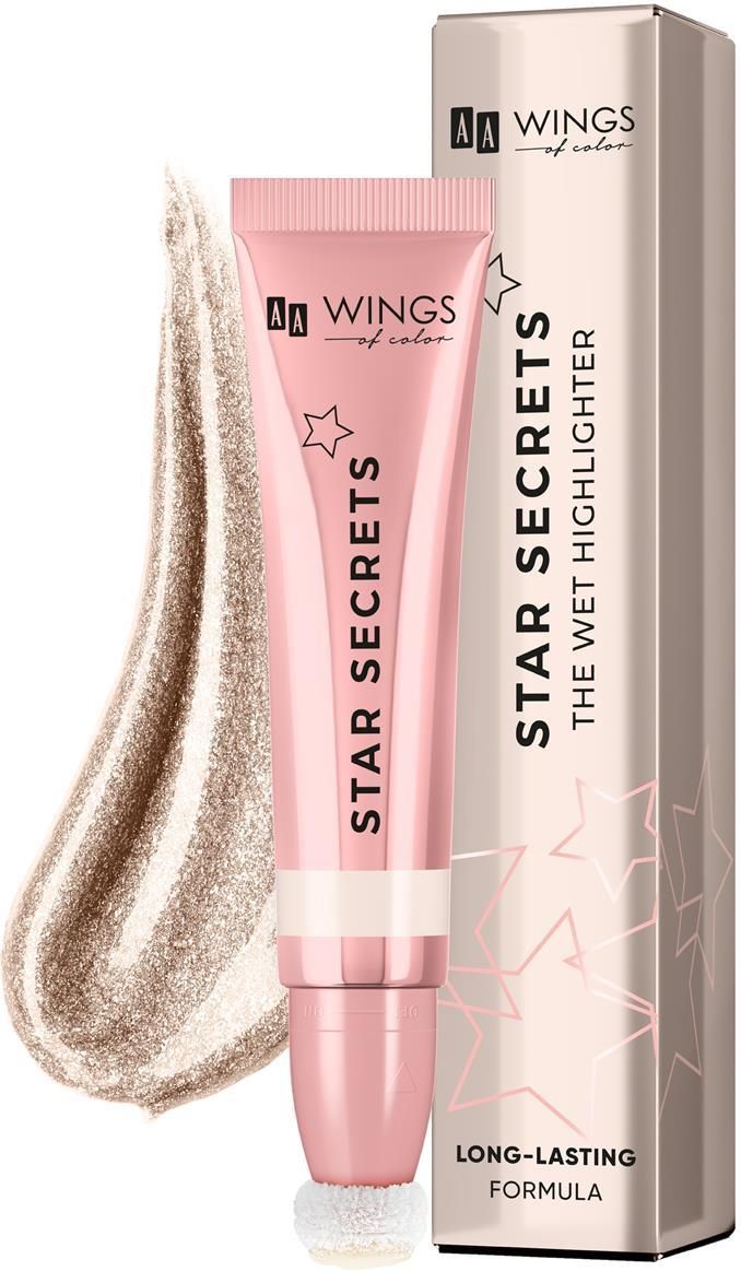 Aa Wings Of Color Star Secrets The Wet Highlighter Kremowy Rozświetlacz ...
