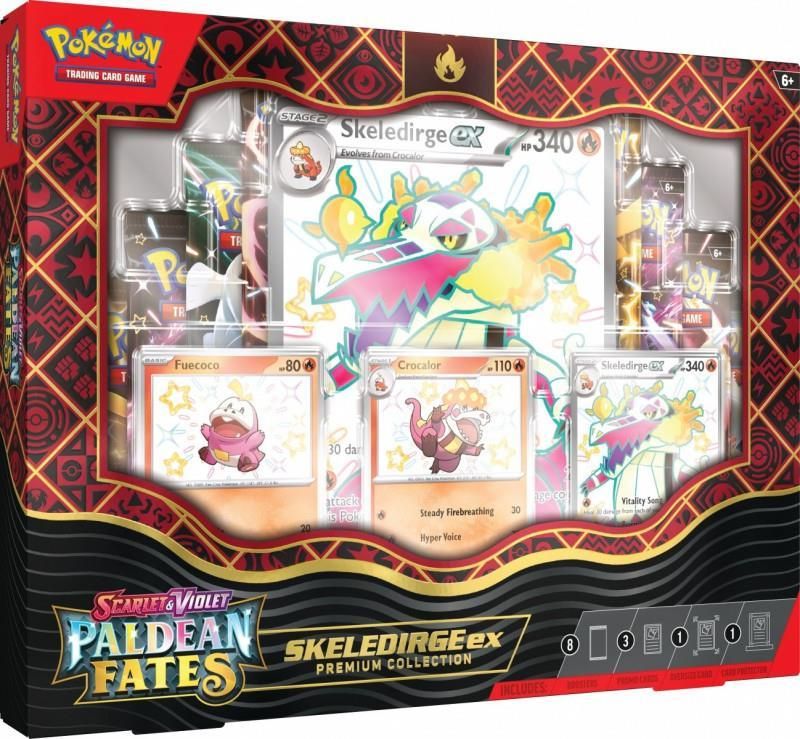 Pokemon TCG Paldean Fates Premium Collection Skeledirge - Ceny i opinie ...