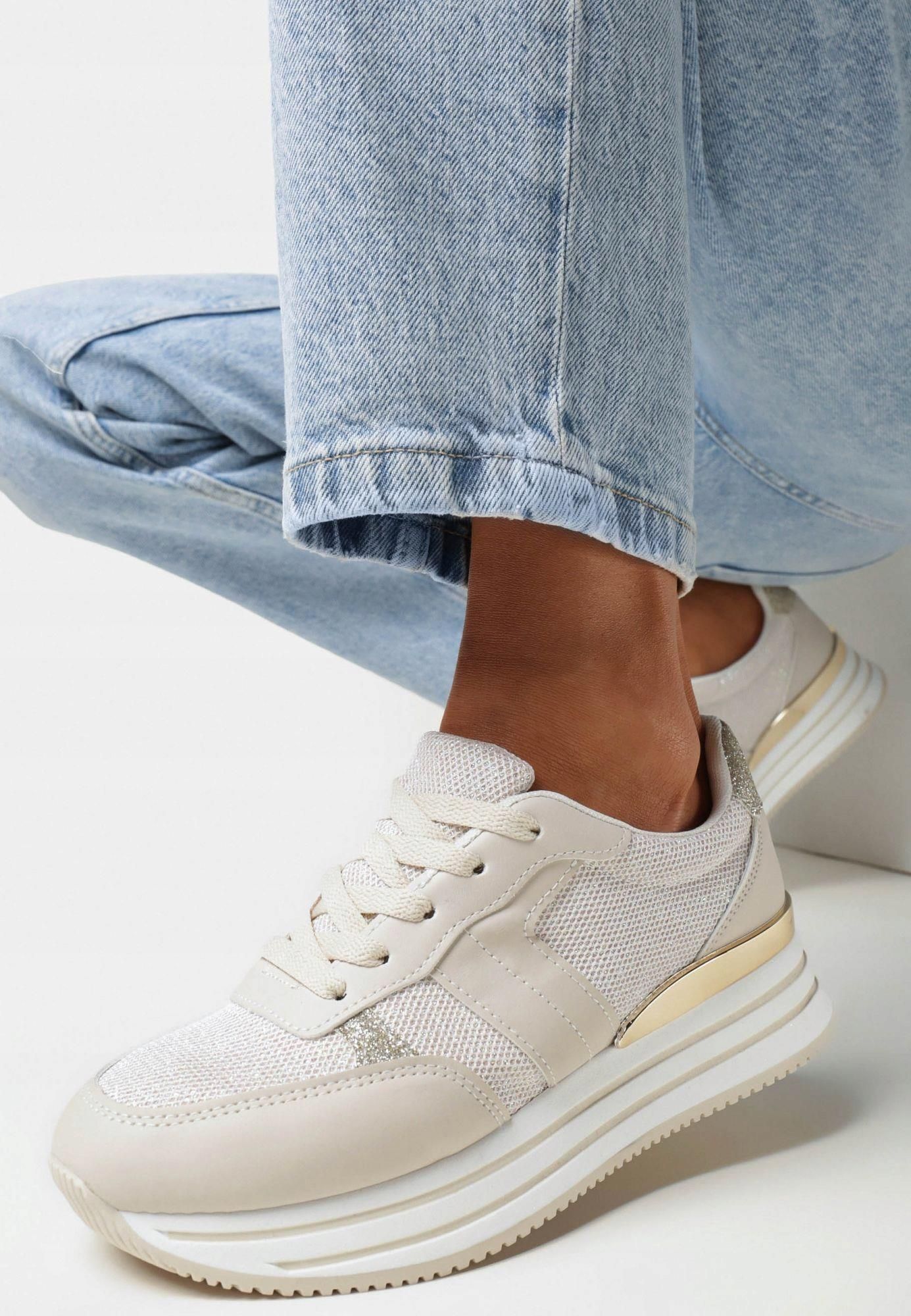 Born2Be Beżowe Sneakersy damskie 37 - Ceny i opinie - Ceneo.pl