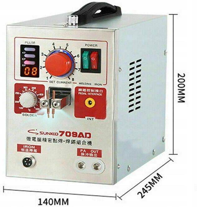 Zgrzewarka Impulsowa Do Ogniw Sunkko 709Ad - Opinie i ceny na Ceneo.pl