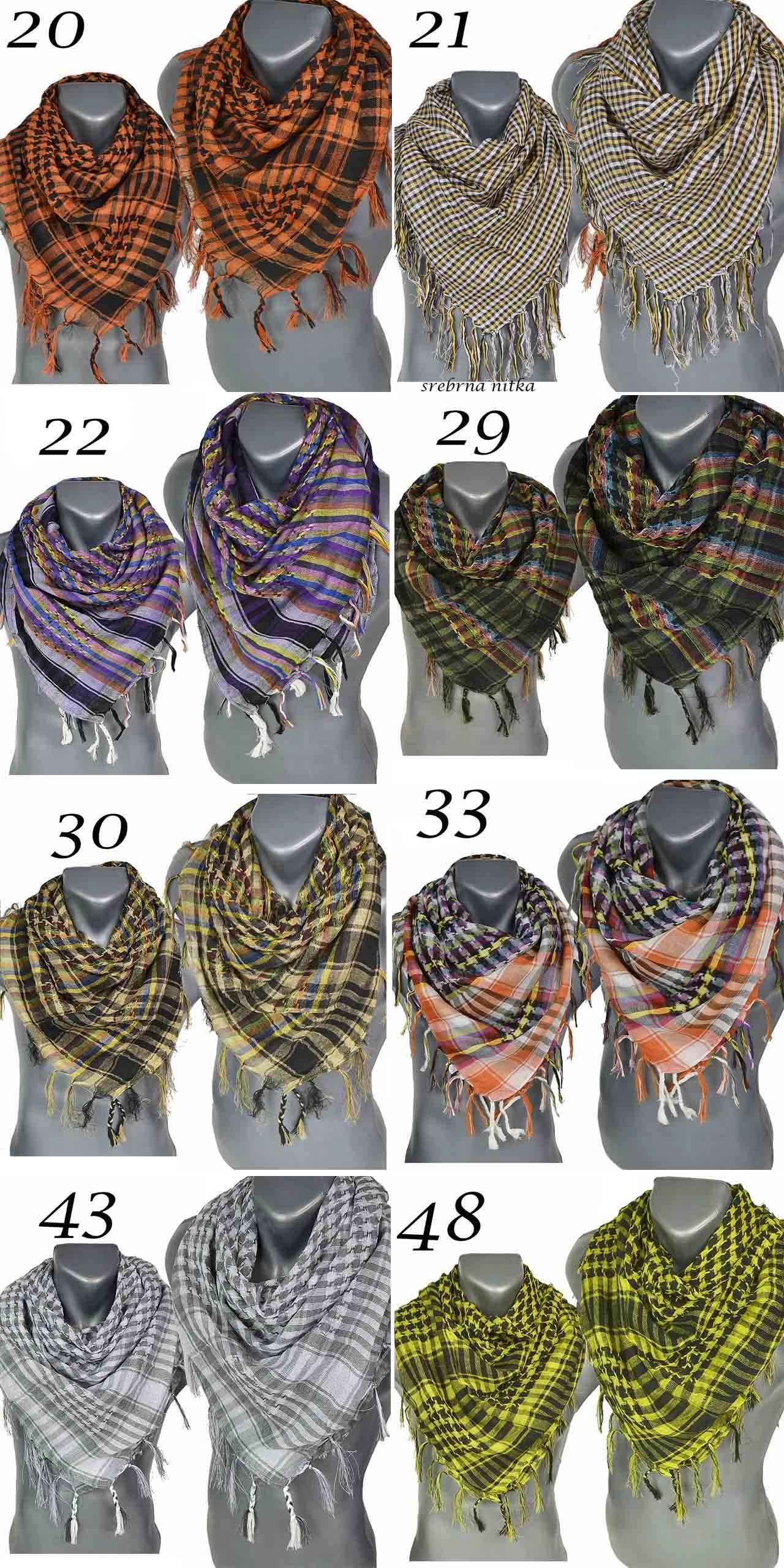 Chusta Kefija Arafatka Chusty Arafatki Shemagh - Ceny i opinie - Ceneo.pl