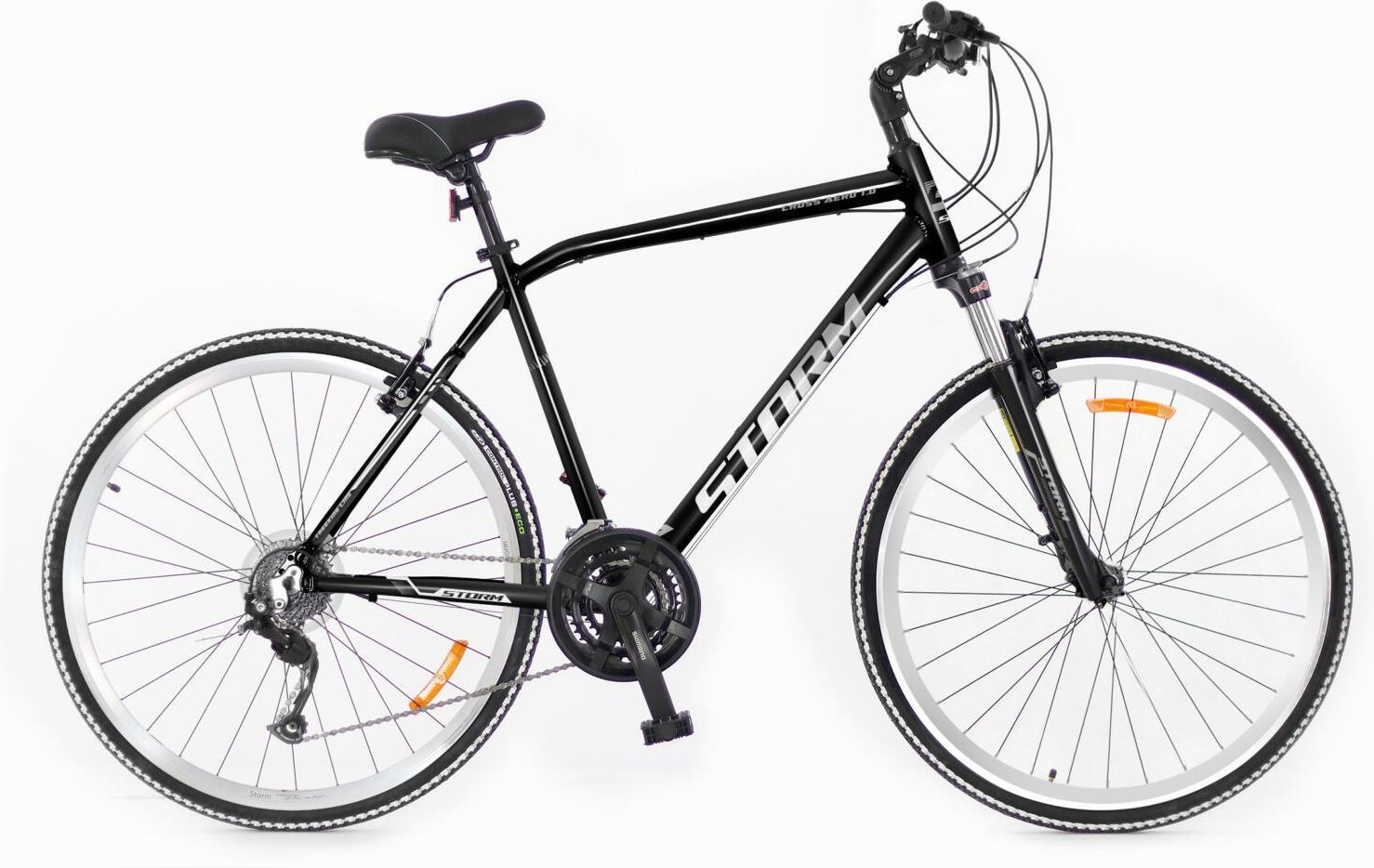 Storm Cross Aero 1.0 Męski Czarny 28 2024 - Rowery Crossowe Męskie - Ceny i opinie Ceneo.pl