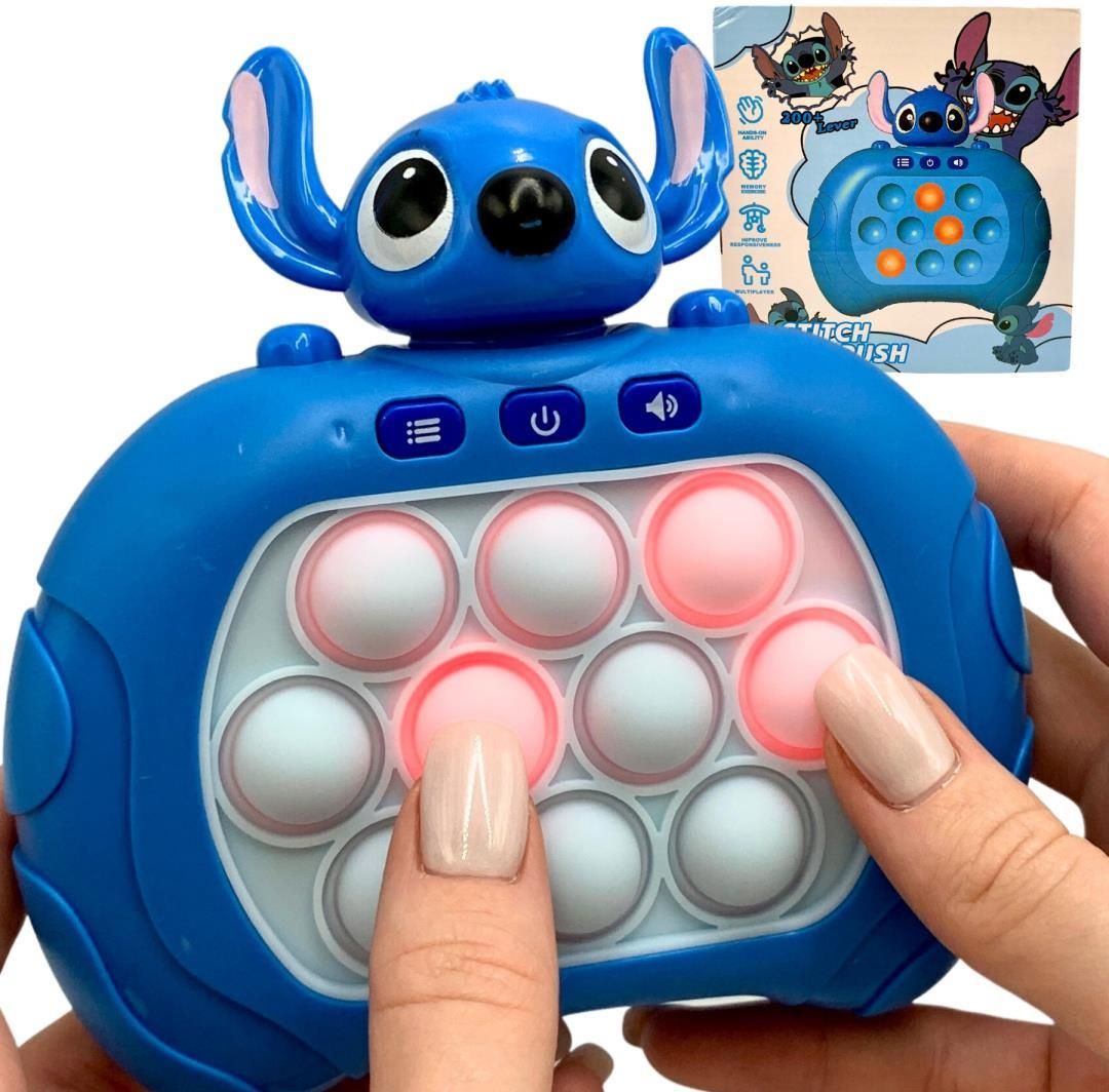 Gra zręcznościowa pop it popit elektryczna antystresowa KOLOR – 9 ...