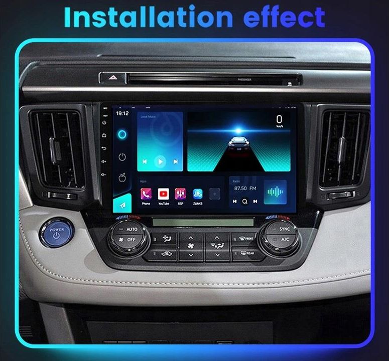 Radioodtwarzacz samochodowy Fors Auto Radio Android M150 Toyota RAV4 ...