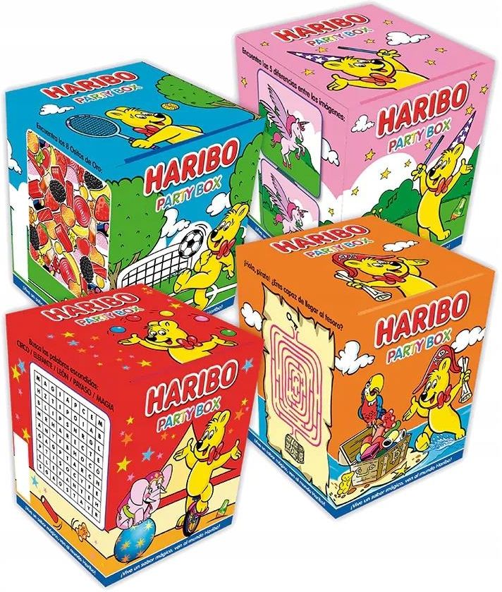 Haribo Party Box Żelki Cola Balla Girondo 75g - Ceny i opinie - Ceneo.pl