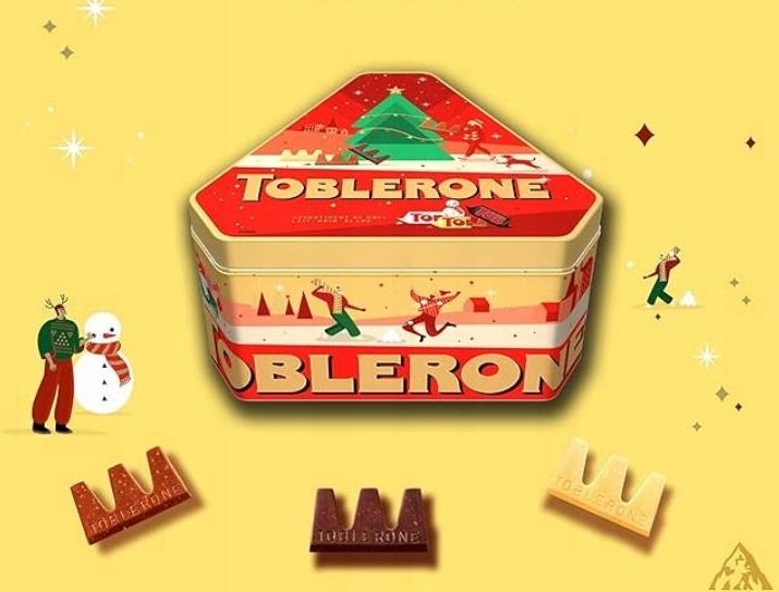 Mondelez International Szwajcarske Czekoladki Toblerone Mini Mix Puszka ...