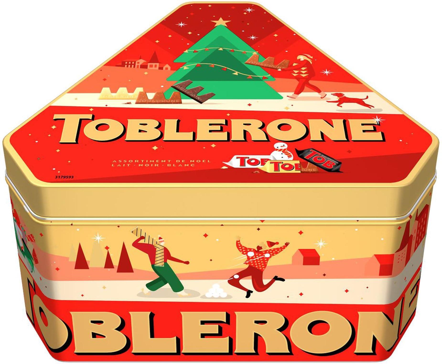 Mondelez International Szwajcarske Czekoladki Toblerone Mini Mix Puszka ...
