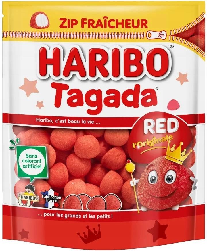 Haribo Tagada Red Originale Żelki Truskawki 220g - Ceny i opinie - Ceneo.pl