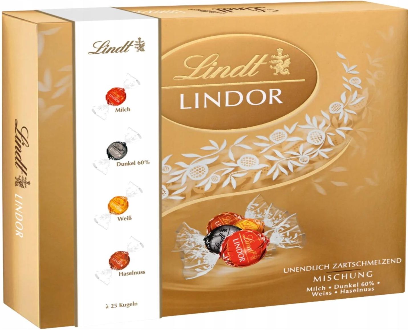 Lindt Lindor Praliny Bombonierka Xxl 100szt 1245 G - Ceny i opinie ...