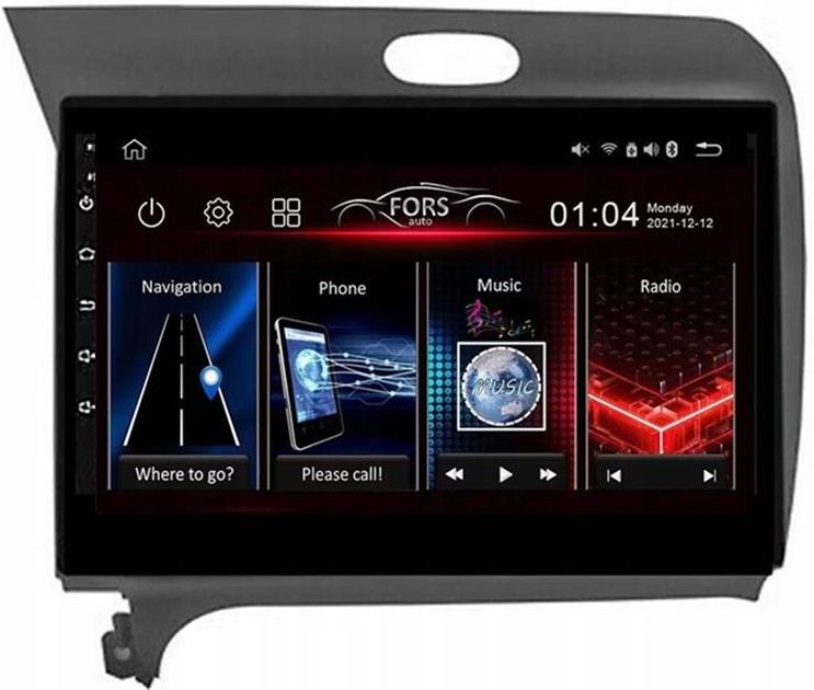 Radioodtwarzacz Fors Auto Android M200 Kia K3 Forte Shuma 2013-2015 ...
