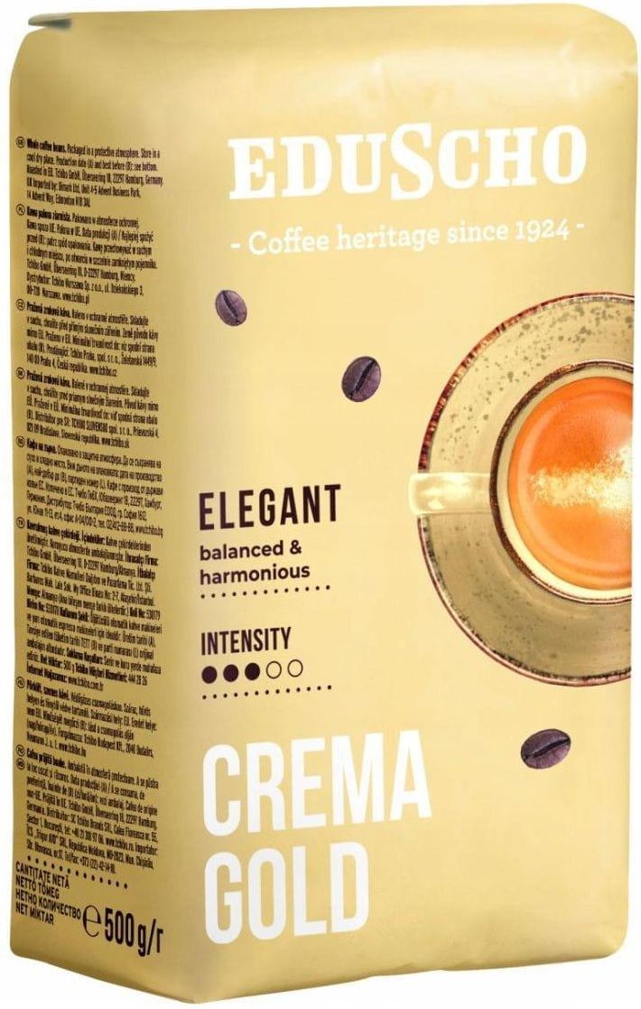 Kawa Eduscho Ziarnista Crema Gold 500g - Ceny i opinie - Ceneo.pl
