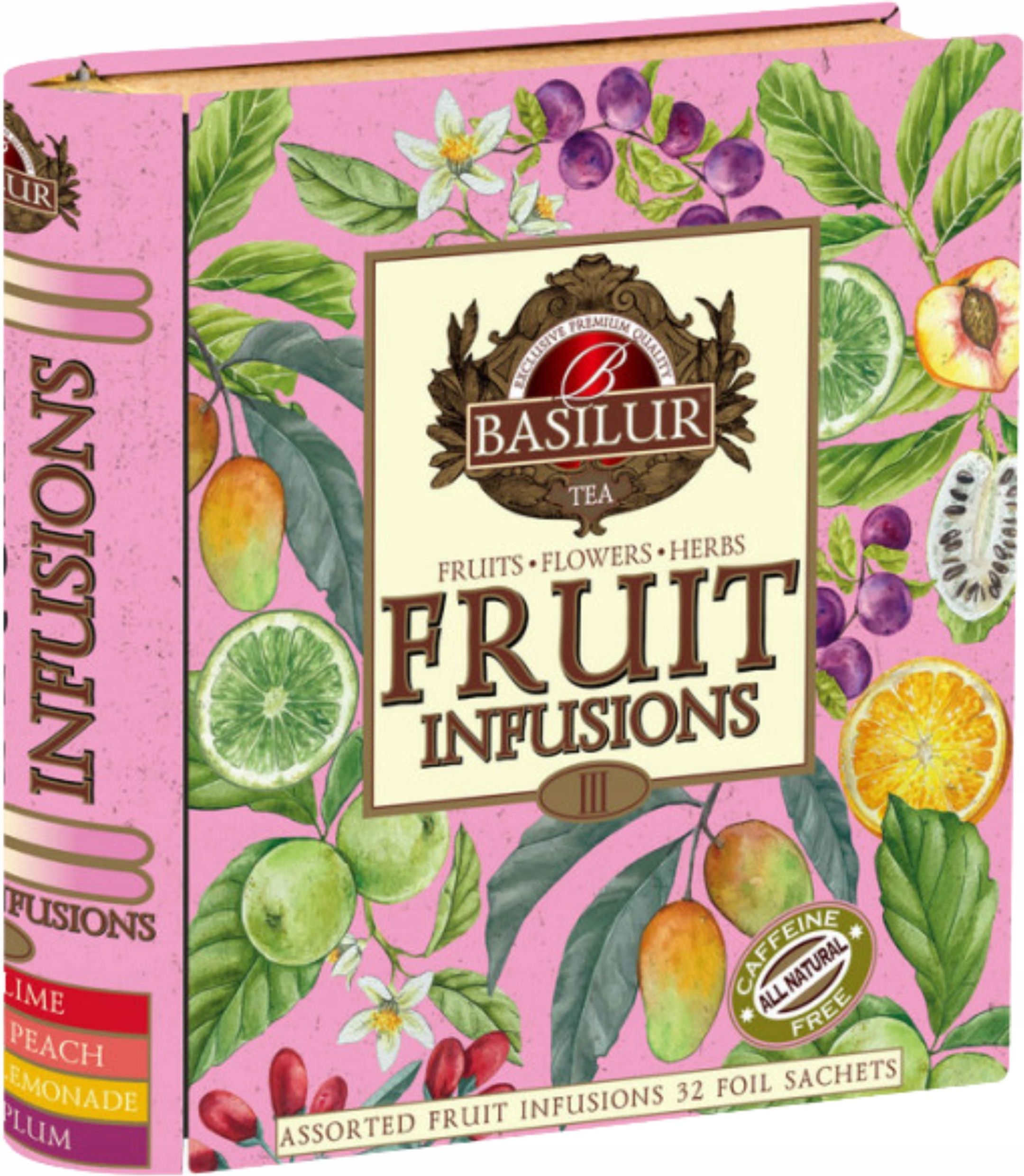 Herbata Basilur Zestaw Herbat 4 Smaki Fruit Infusions Vol Iii Owoc Saszetki 32X2g - Ceny i ...