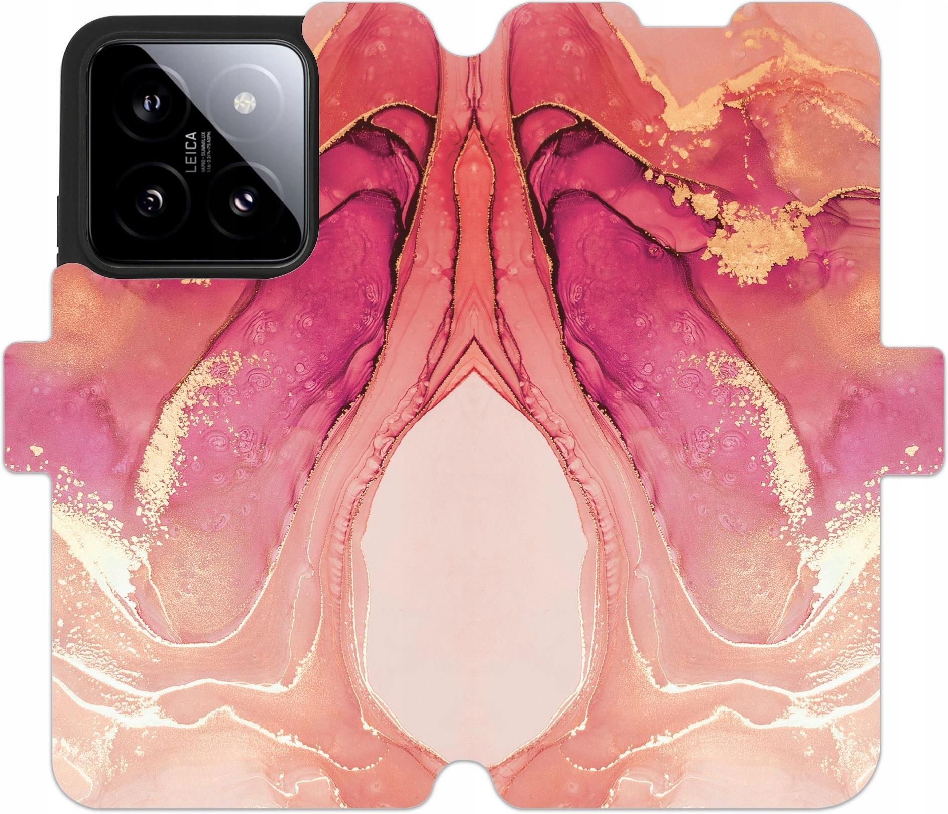 Etuo Etui Wallet Design Na Xiaomi 14 Pastel Marble - Etui na telefon ...