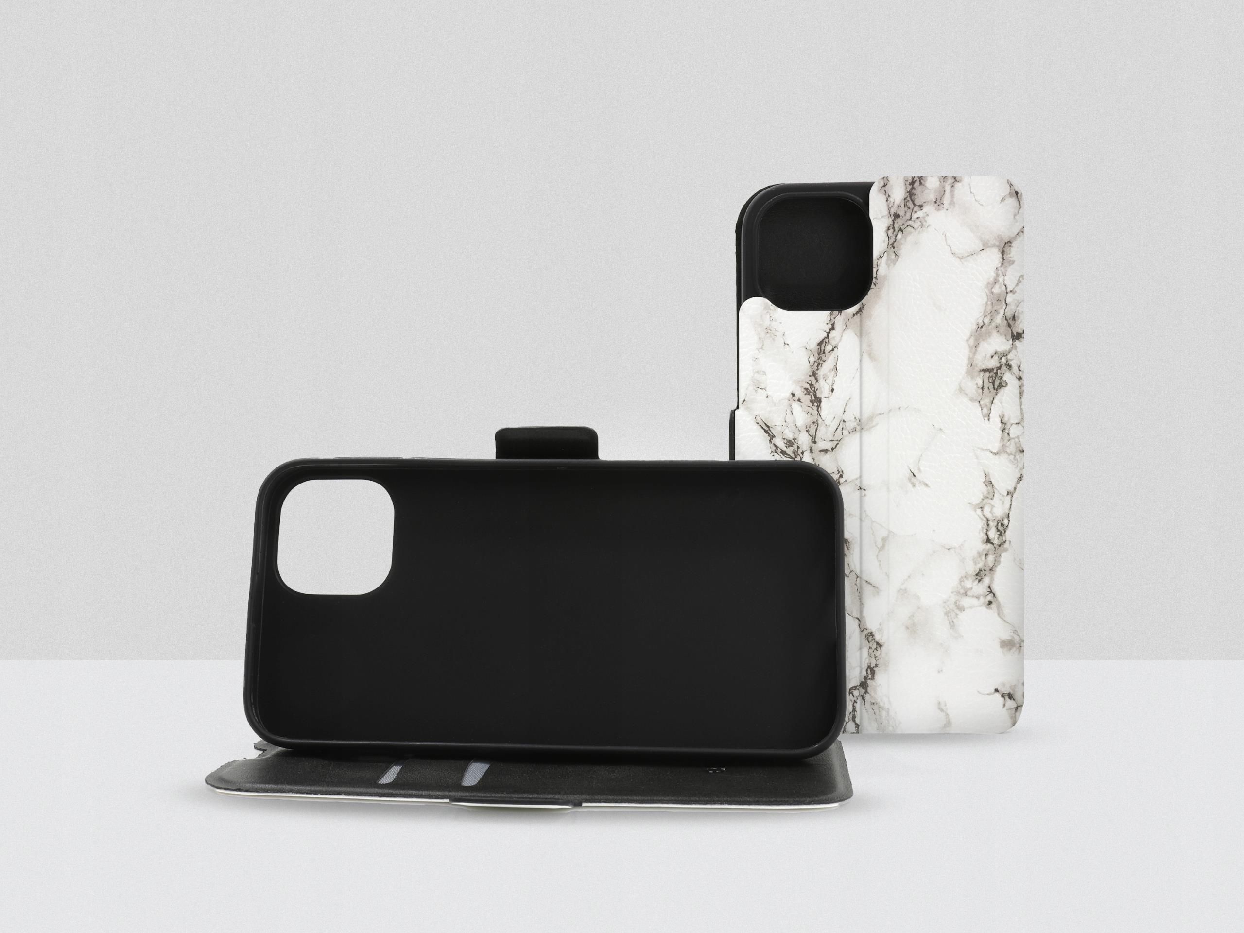 Etuo Etui Wallet Design Na Oneplus 12 White Marble - Etui na telefon ...