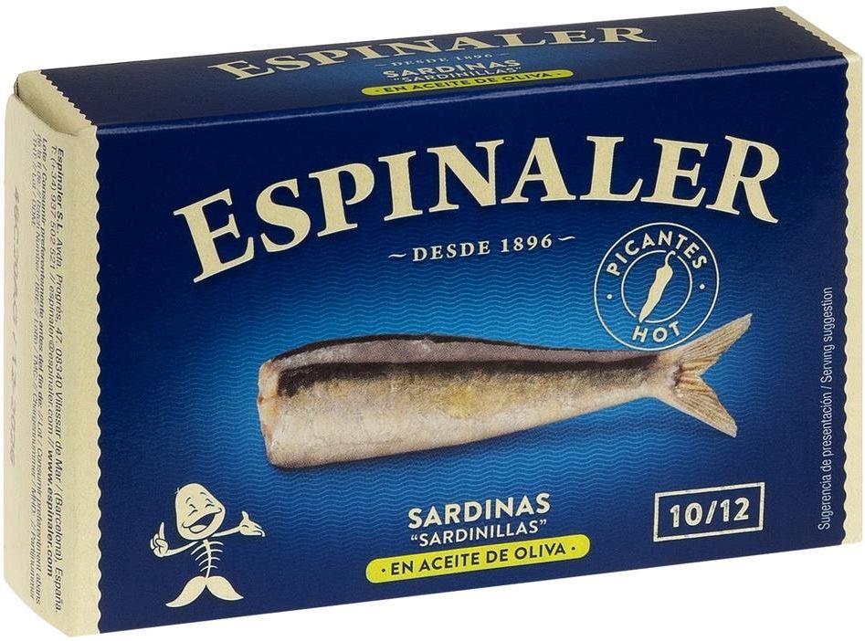 Espinaler Sardynki Małe W Oliwie Na Ostro 115g - Ceny i opinie - Ceneo.pl