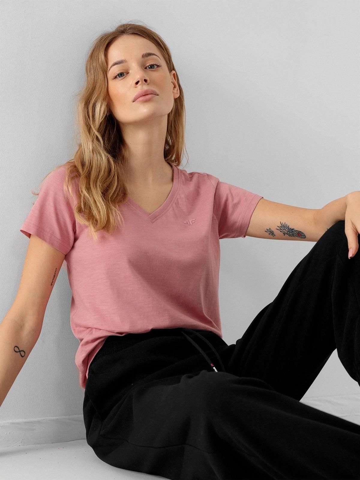 Koszulka Damska 4F Sportowa T-shirt Bawełna L - Ceny i opinie - Ceneo.pl