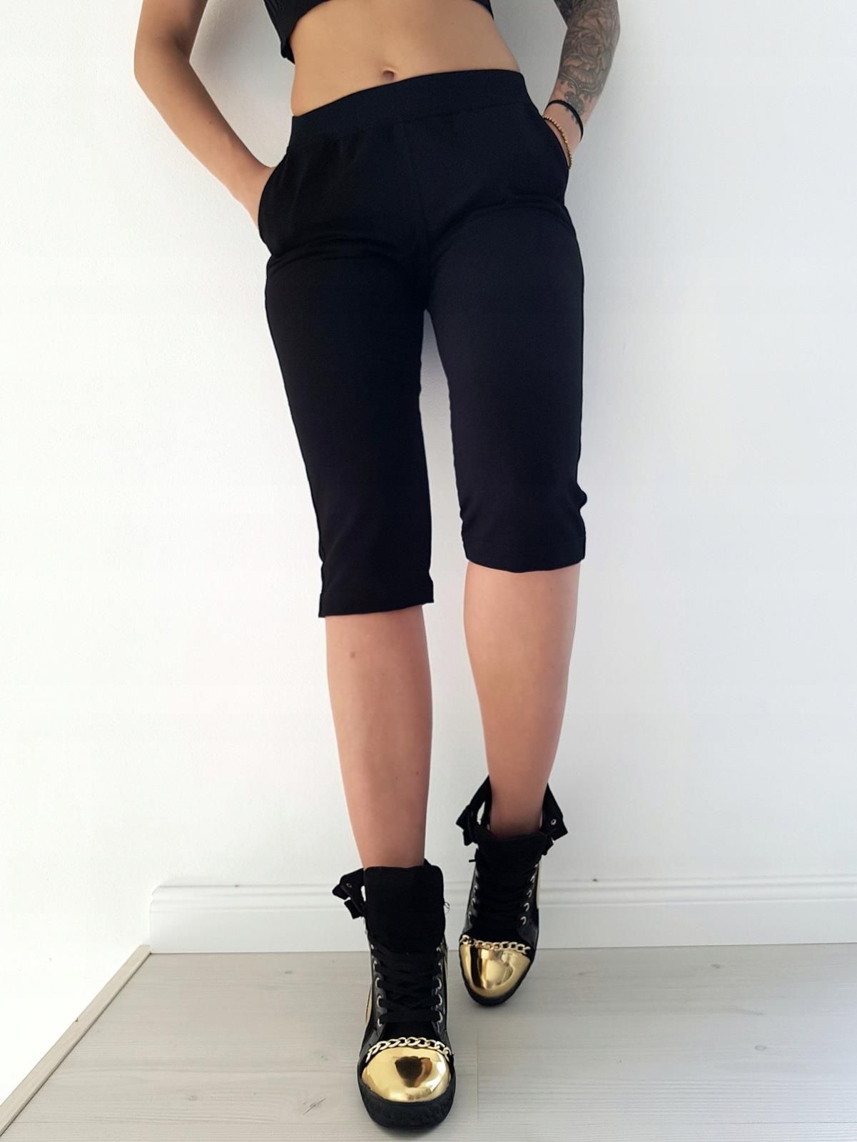 Spodnie dresowe rybaczki krótkie kieszenie 2XL - Ceny i opinie - Ceneo.pl