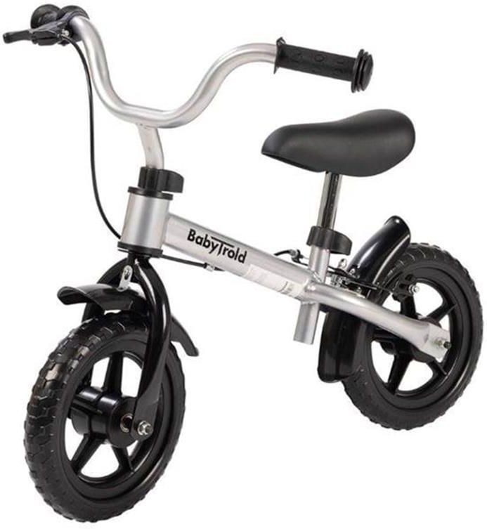 BabyTrold Rowerek Biegowy Srebrny - Ceny i opinie - Ceneo.pl