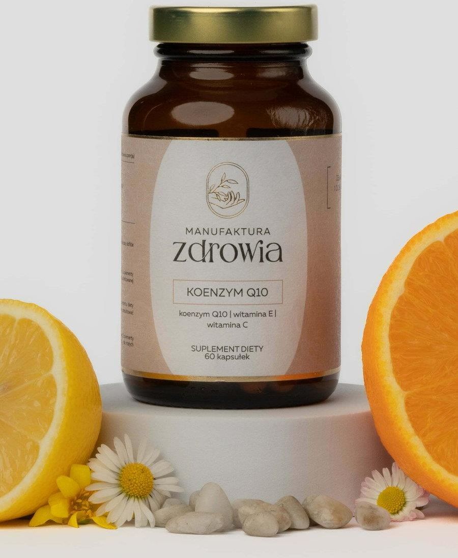 Manufaktura Zdrowia Naturalny Koenzym Q10 + Wit. C + Wit. E 60Kaps. - Opinie i ceny na Ceneo.pl