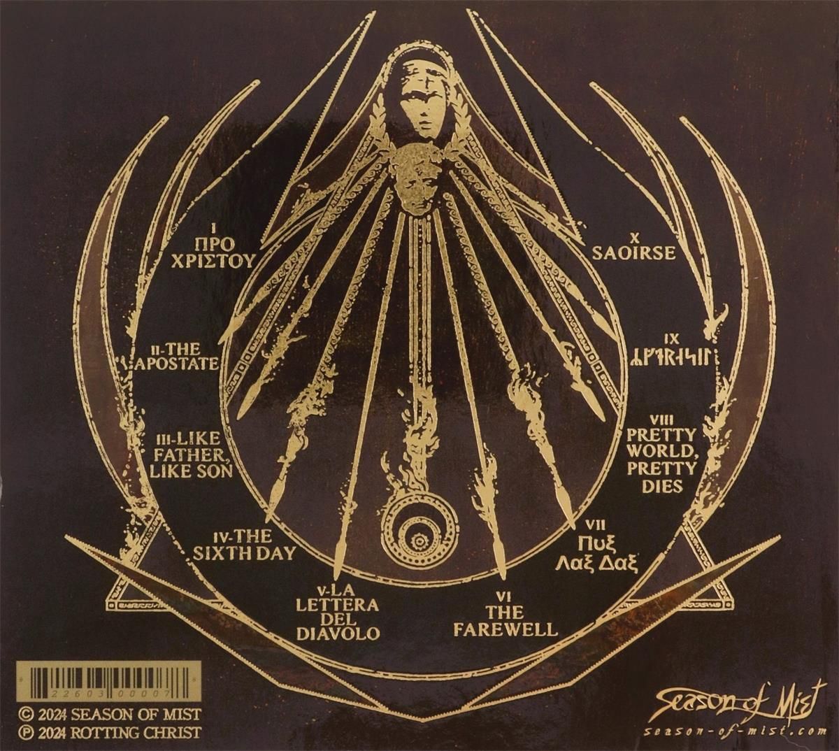 Płyta kompaktowa Rotting Christ - Pro Xristou (digipack) (CD) - Ceny i ...