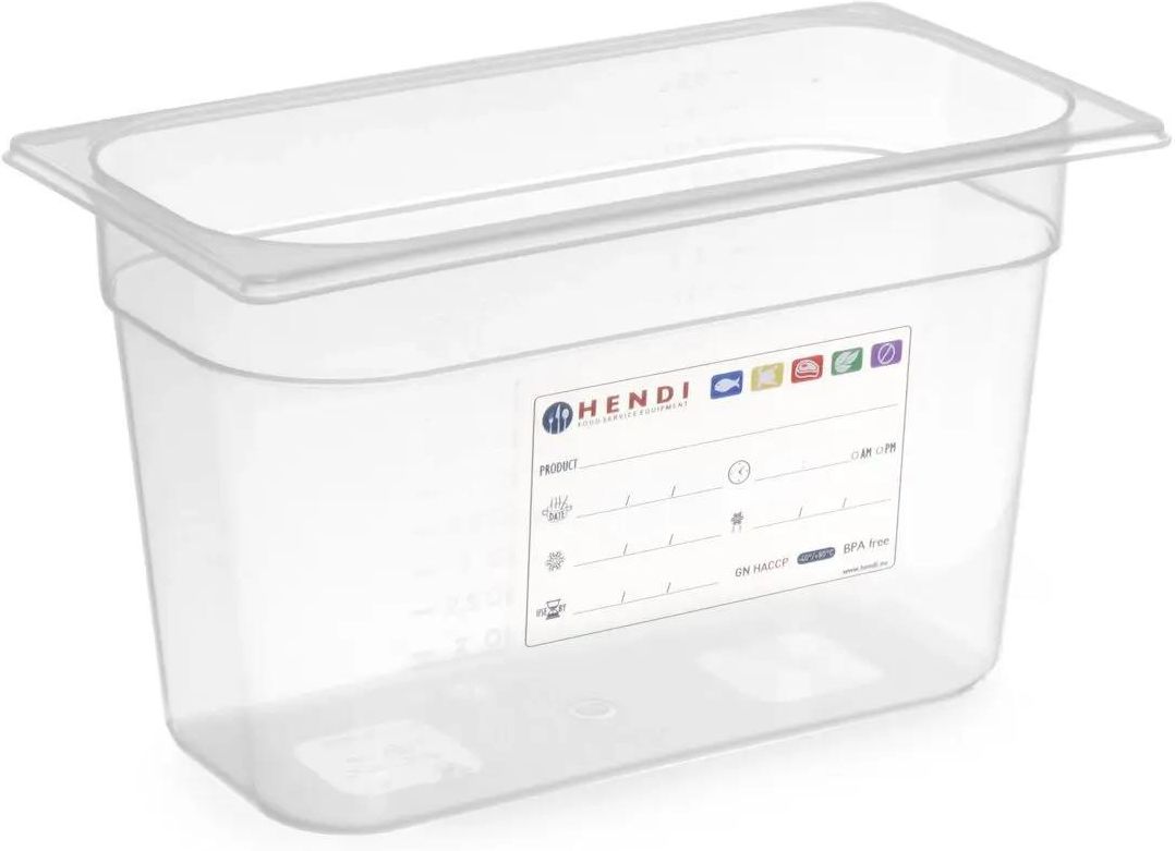 Hendi Pojemnik Z Polipropylenu/ Haccp/ Gn 1/3/ 100mm (880272) - Ceny i opinie - Ceneo.pl