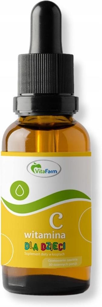 Vitafarm Witamina C Dla Dzieci 100Mg 30ml - Opinie i ceny na Ceneo.pl