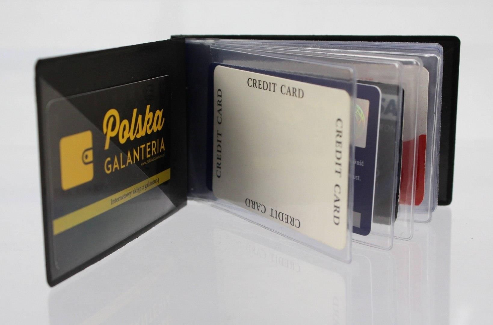 Eleganckie Etui Na Karty Dokumenty Dowód Osobisty Polska Galanteria (PL ...